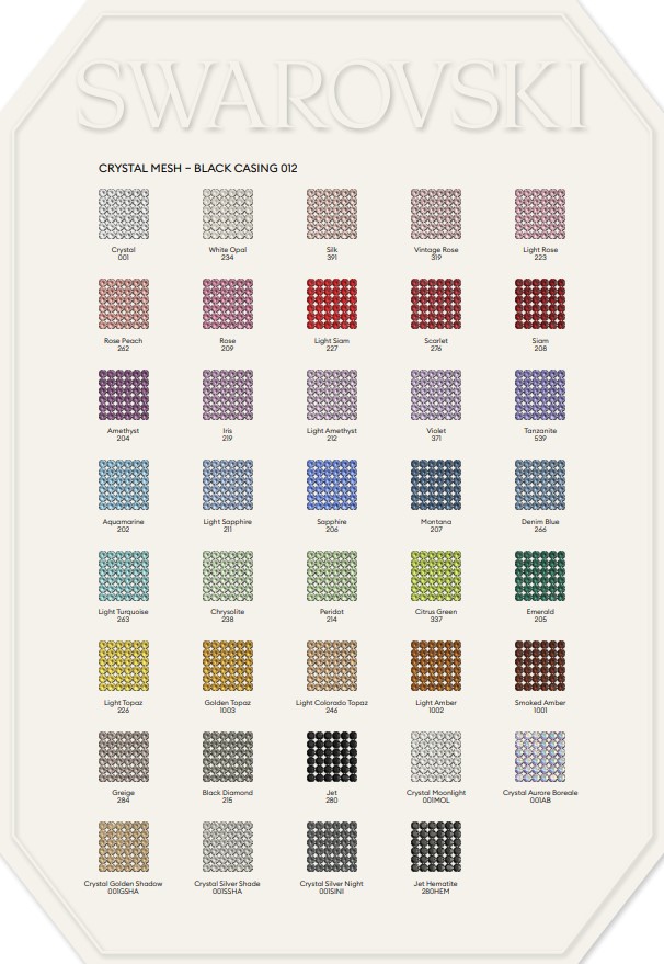 #8. 메쉬 칼라 차트 (Mesh Color Chart ) - Download 가능 - 공지사항 :: 서륭인터내셔날